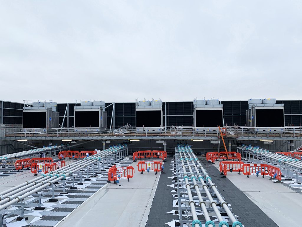 Works Continue at Dagenham Data Centre – Mechanical Movements