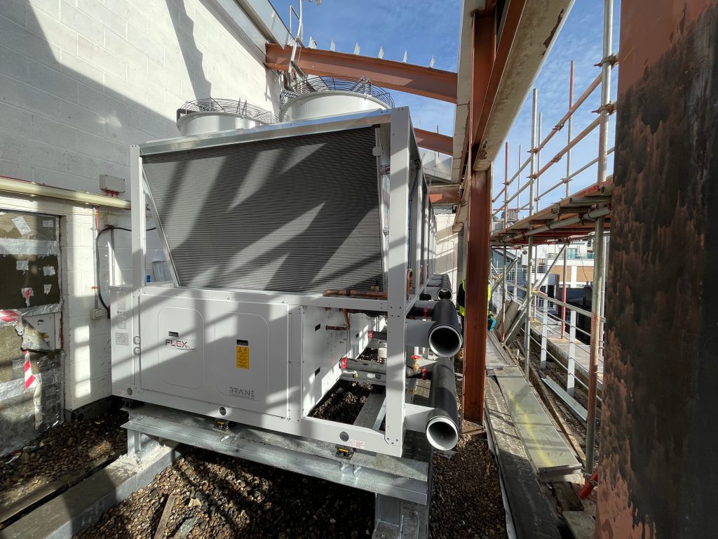 Chiller Installation at Central Commercial Development – Mechanical ...