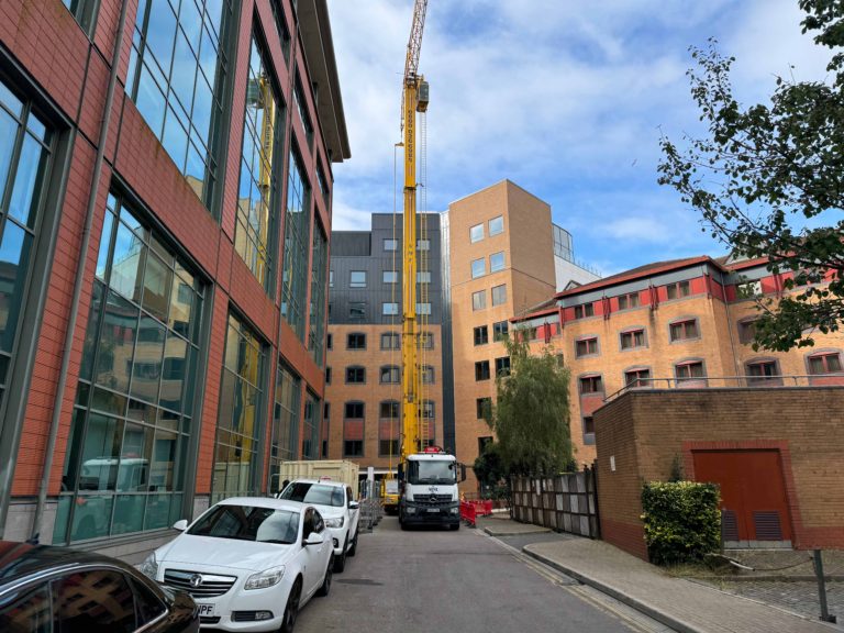Building Preparation Crane Lift in Bristol… – Mechanical Movements